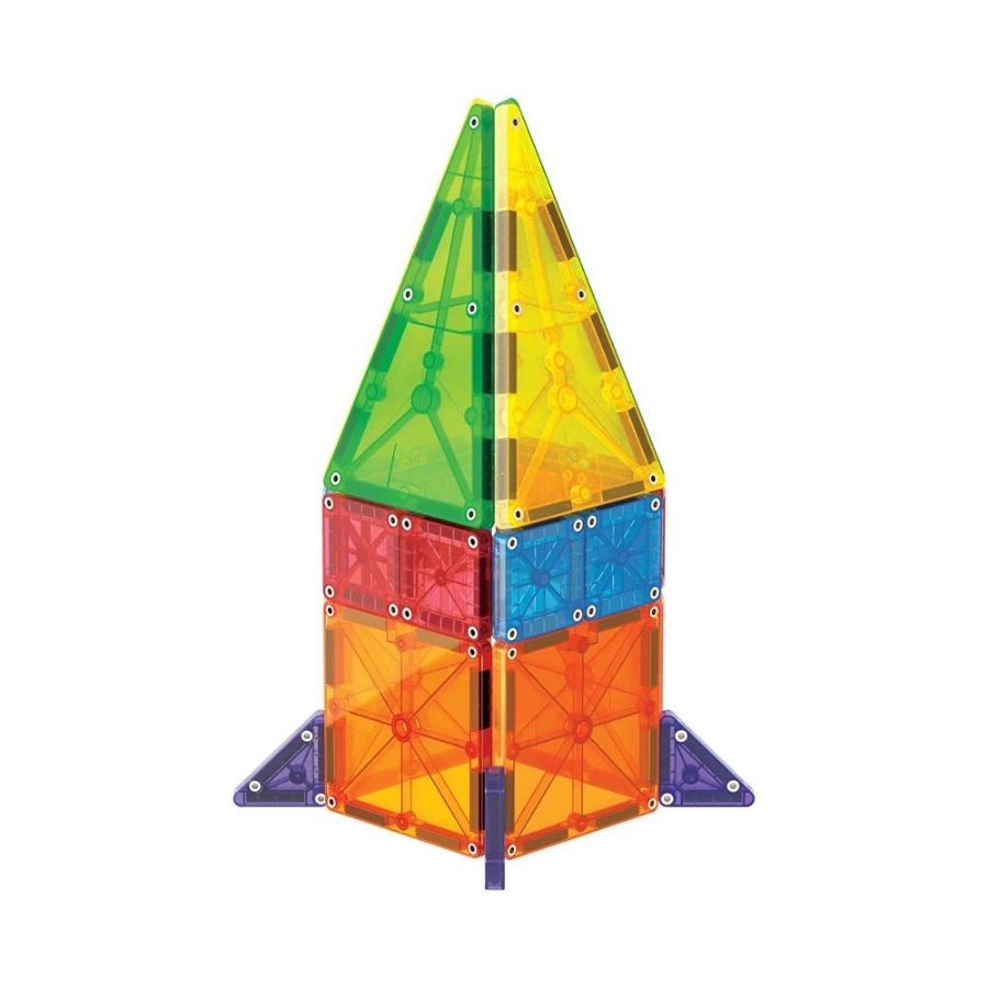 Magna-Tiles Combo+microMAGS 20-Piece Magnetic Construction Set|KidzInc