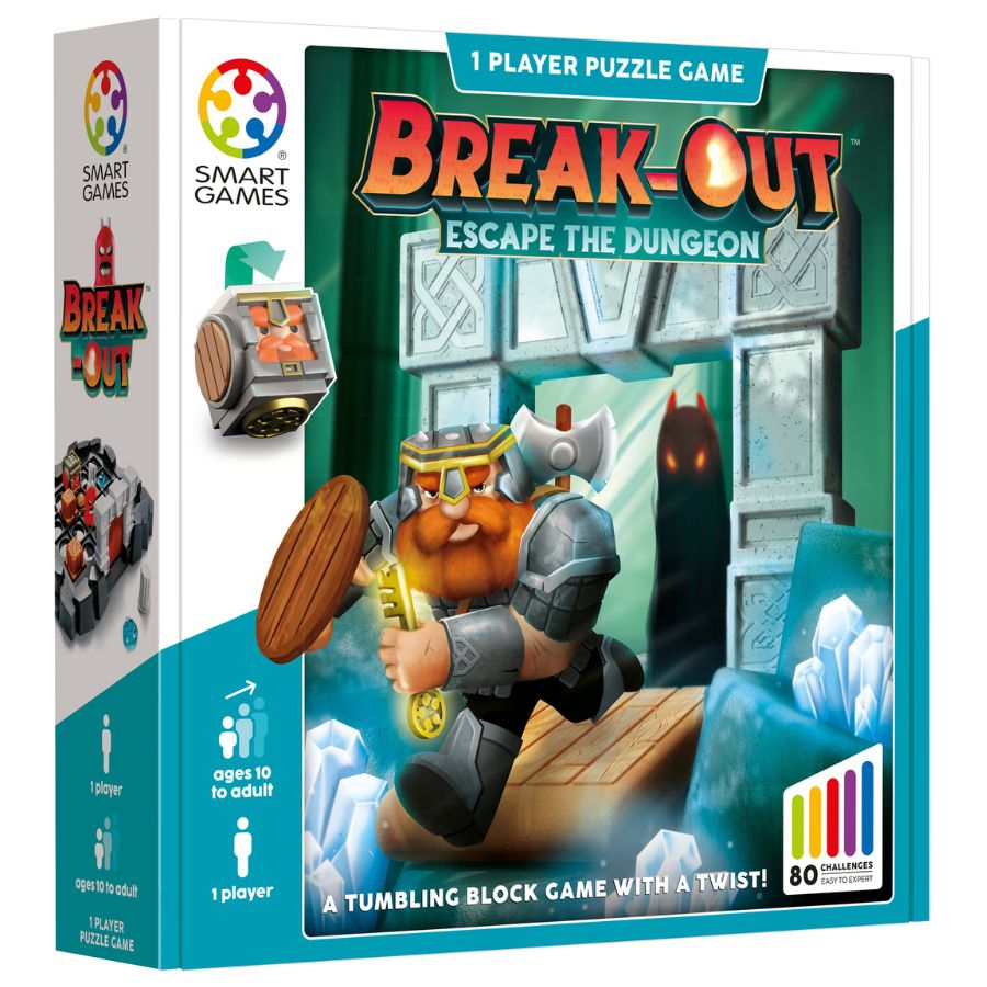 Smart Games Break-Out Escape The Dungeon Puzzle Game|KidzInc Australia