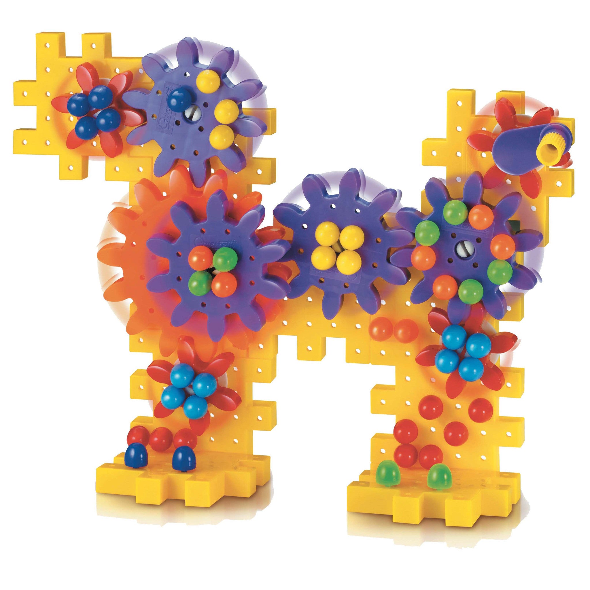 Quercetti Georello Basic Gears 80 Pcs | KidzInc