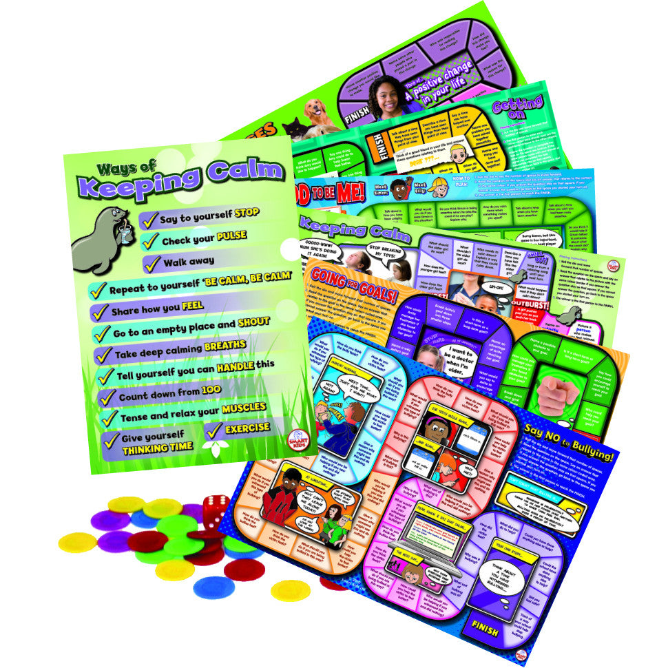 Smart Kids - Personal and Emotional Skills Board Games | KidzInc ...