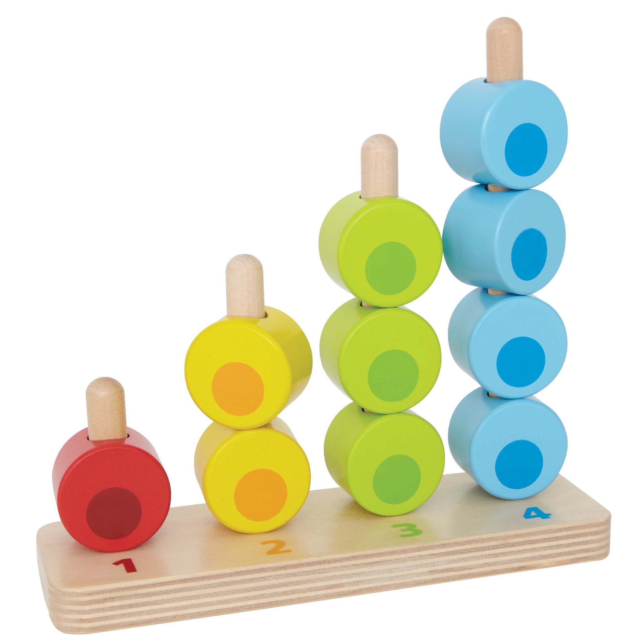 Hape Wooden Counting Stacker | KidzInc Australia
