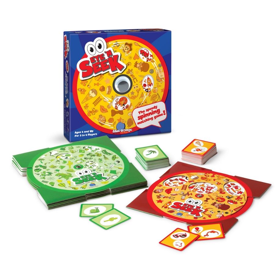 Blue Orange Games Eye N Seek | Fast-Paced Matching Game | KidzInc