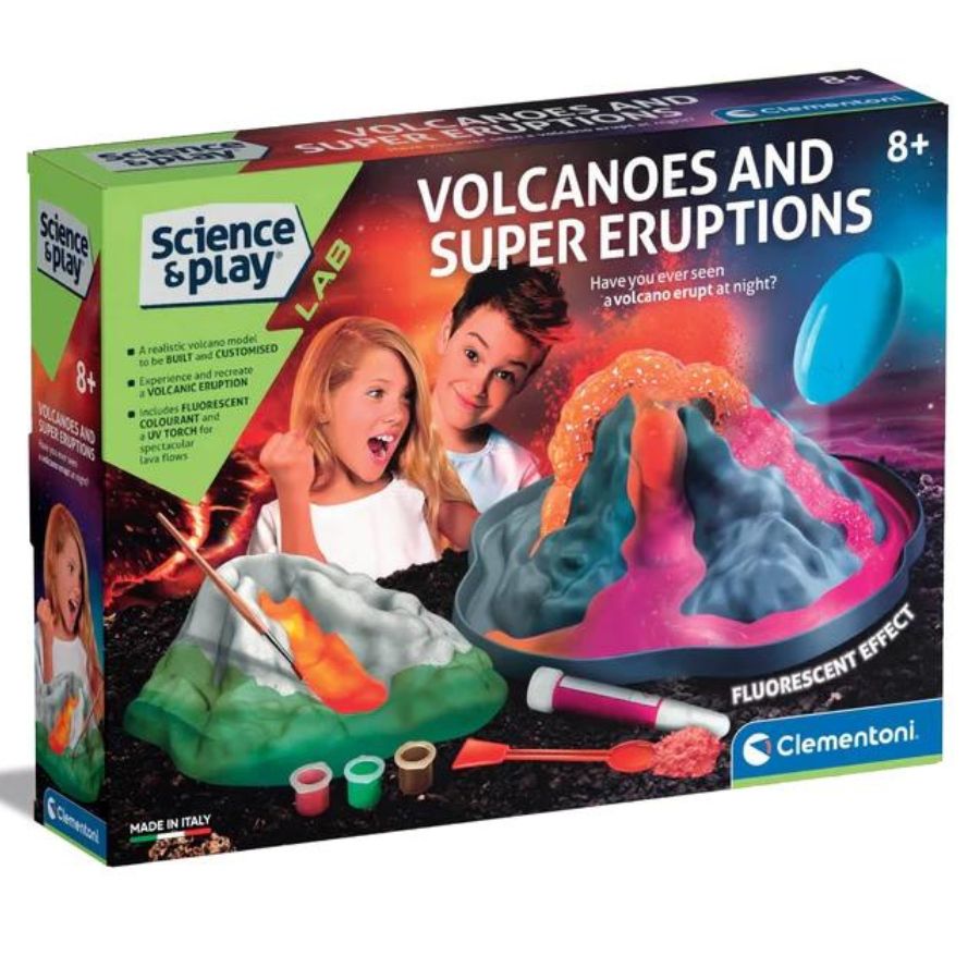 Clementoni Science and Play Lab Volcanoes and Super Eruptions |KidzInc