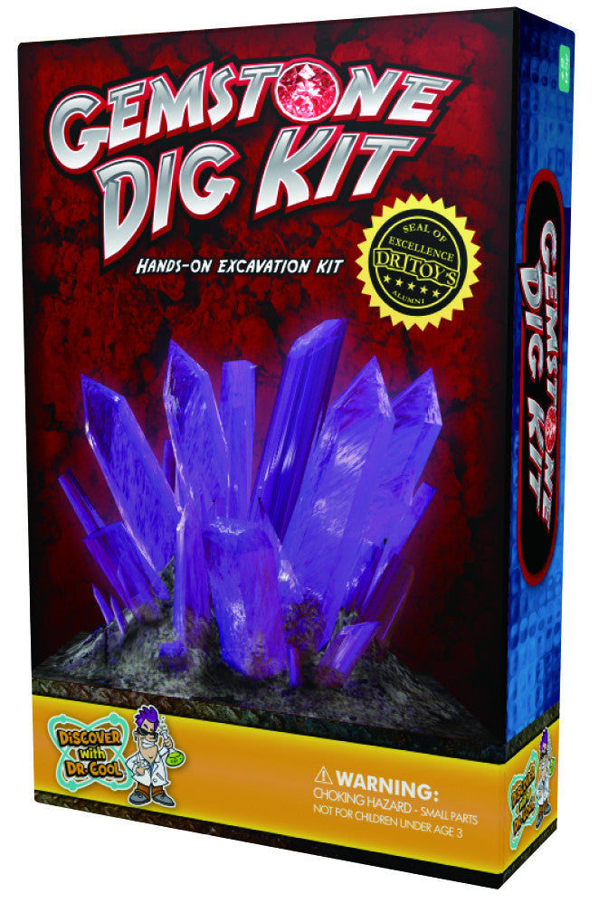 Discover with Dr Cool Gemstone Dig Kit | KidzInc