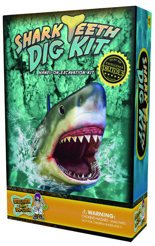Discover with Dr Cool Shark Teeth Dig Kit | KidzInc
