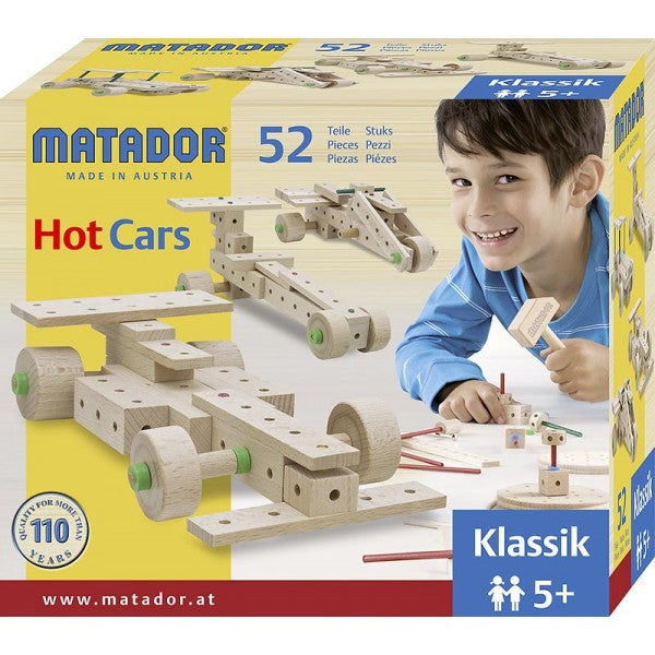Matador - Hotcars | Wooden Construction Building Blocks | KidzInc ...