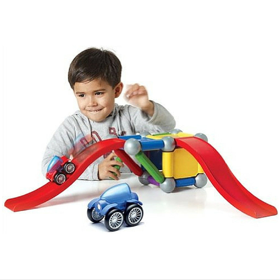 SmartMax Magnetic Discovery Basic Stunt 48 Piece | KidzInc Australia